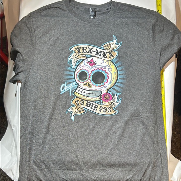 District | Shirts | Chuys Texmex Sugar Skull Design | Poshmark